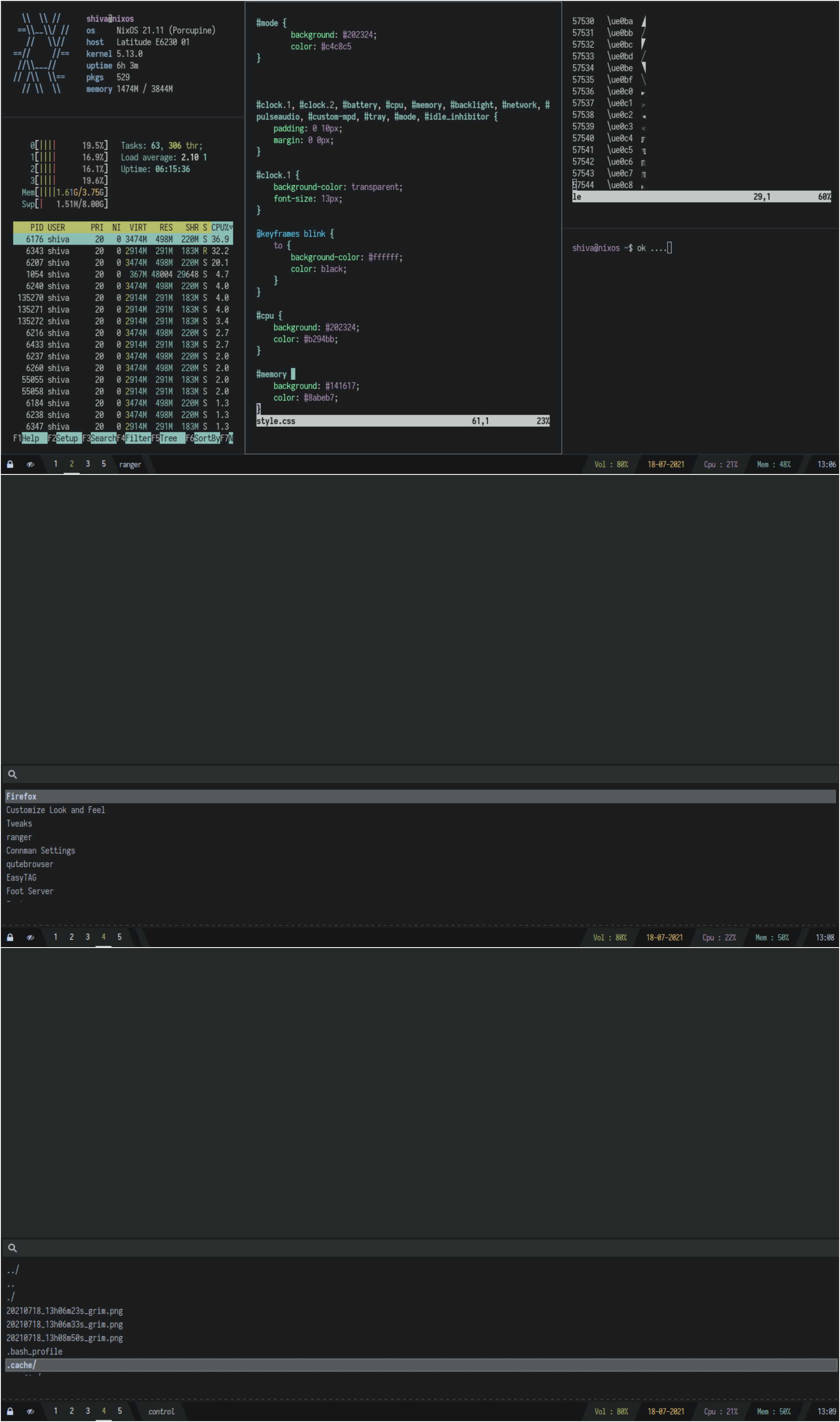 [ Sway ] Sway WM, themed to look like spacemacs | Scrolller