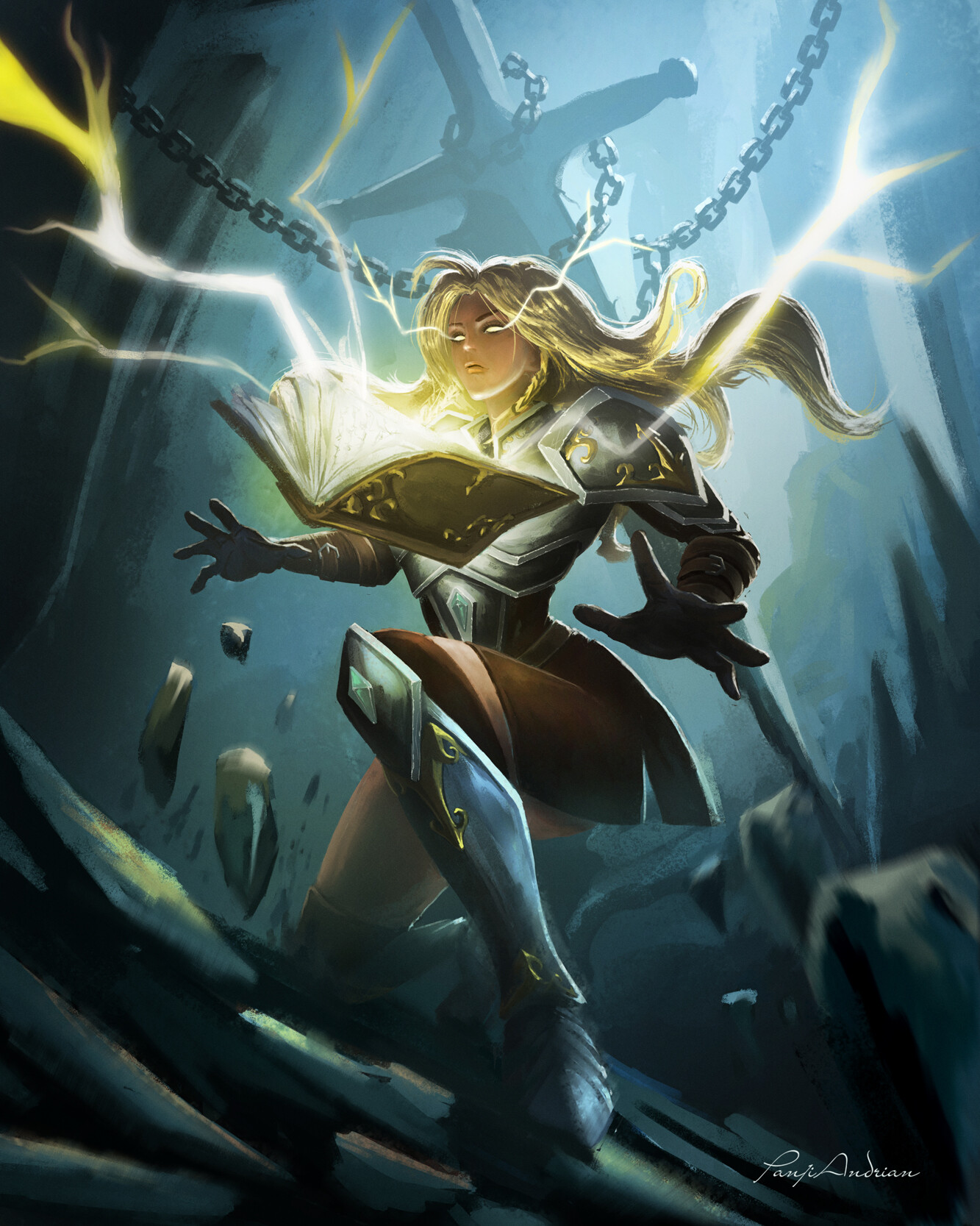 Sword of Magic by Panjoool | Scrolller