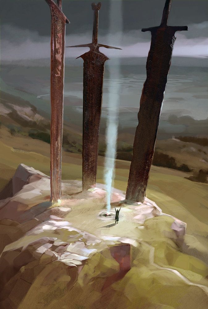 Swords by Alexandr Komarov. | Scrolller