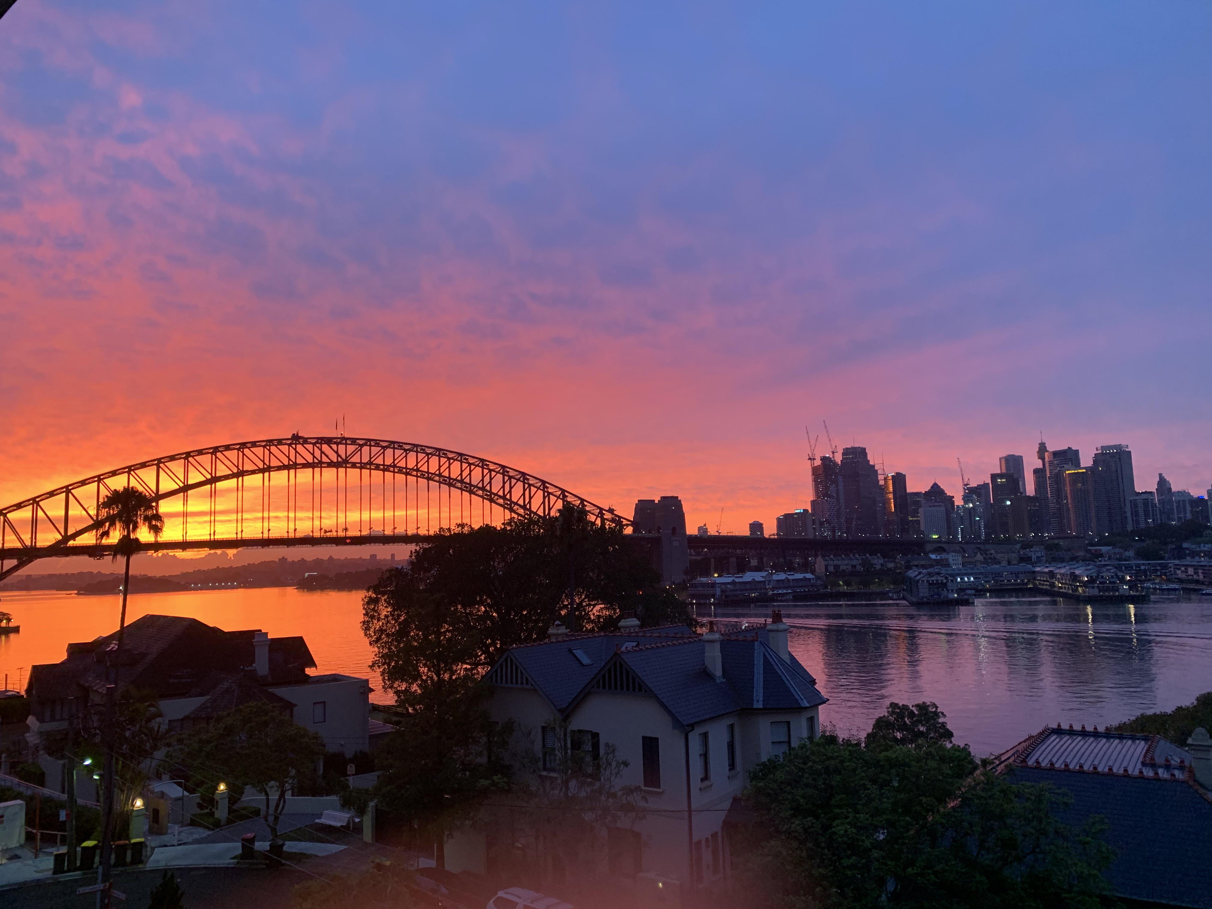 Sydney sunrise. | Scrolller