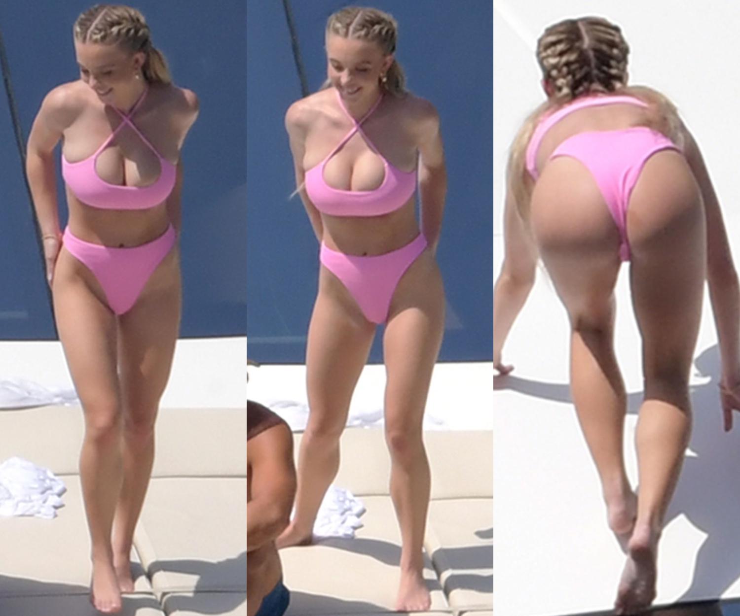 Sydney Sweeney out in a bikini today | Scrolller