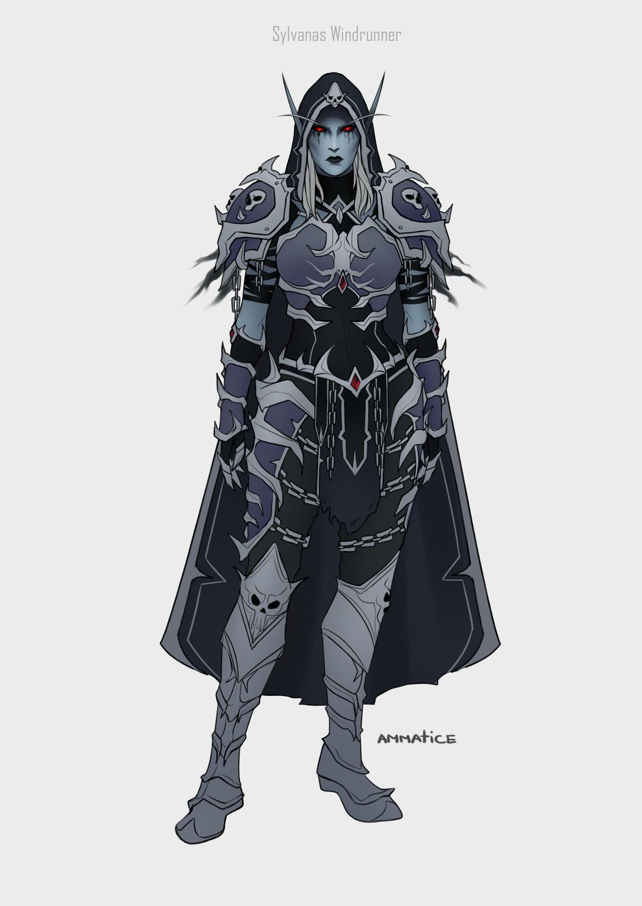 Sylvanas redesign by Ammatice | Scrolller