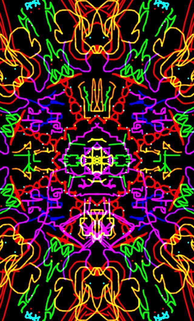 Symmetry lab doodles | Scrolller