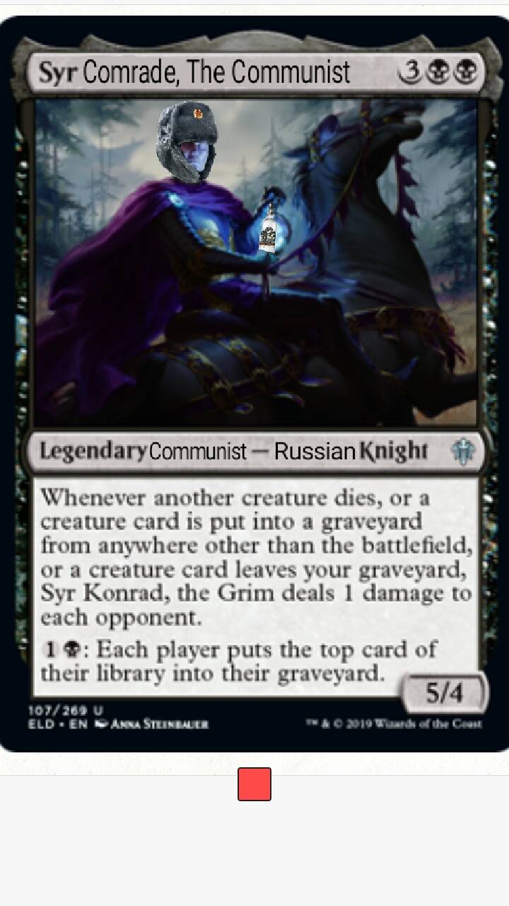 Syr Comrade, The Communist | Scrolller