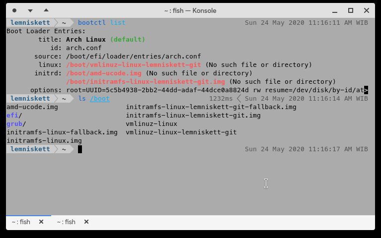 Systemd Boot Doesnt Detect The Kernel And Initrd Any Ideas Scrolller