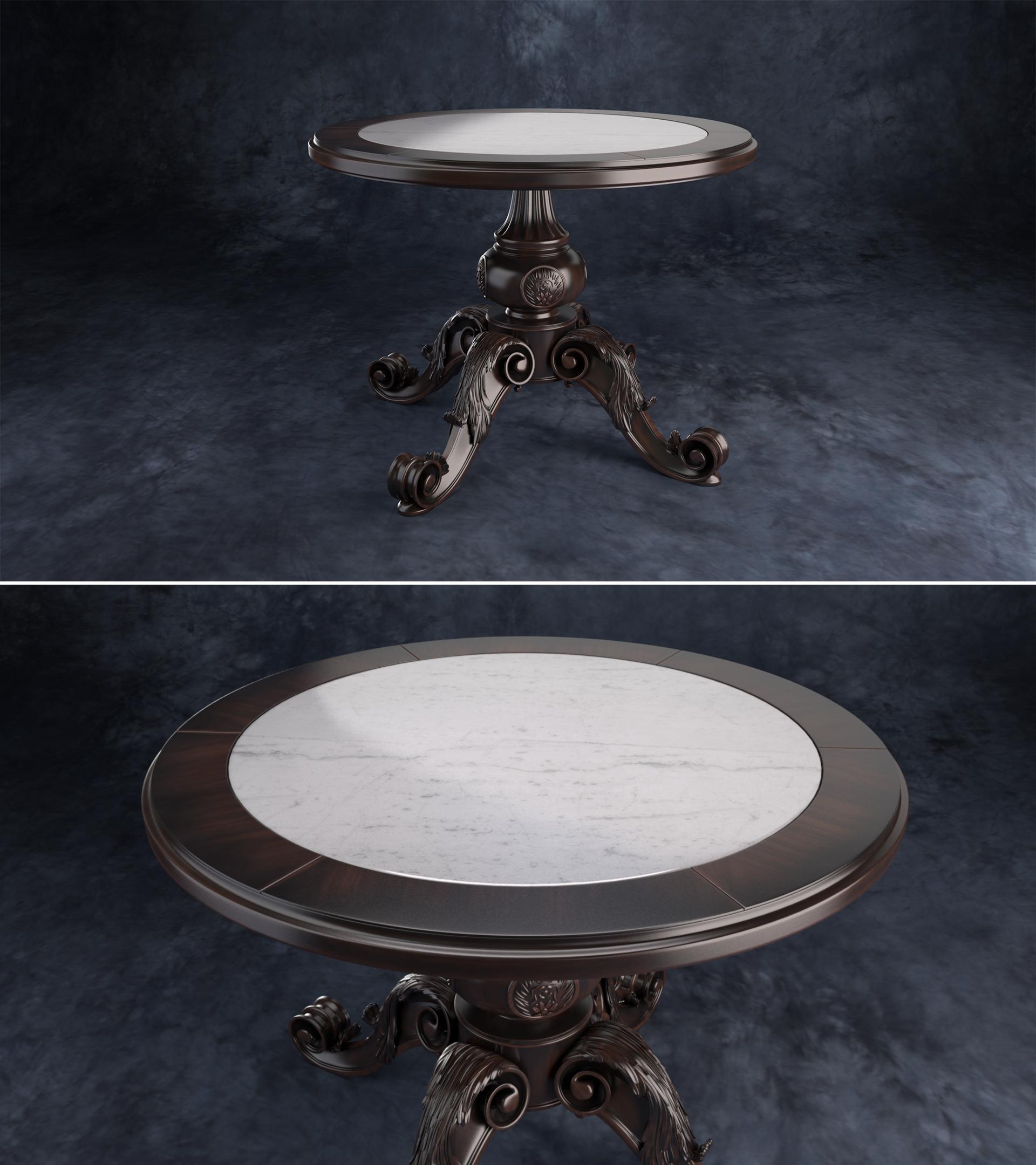 Table I've been working on. Any CC welcome. First time using pTex instead of UVing. | Scrolller