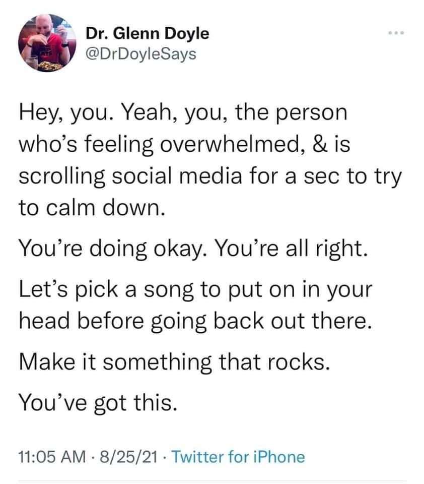 Take a deep breath. | Scrolller