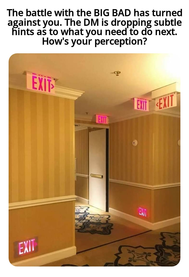 Take a hint. | Scrolller