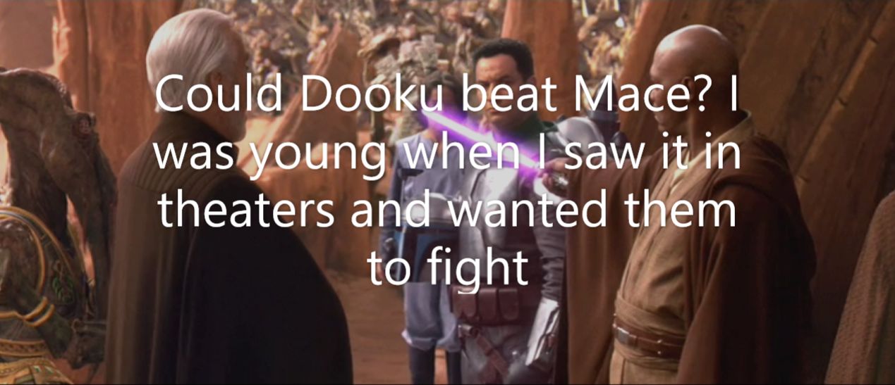 Take a seat, young Windu | Scrolller