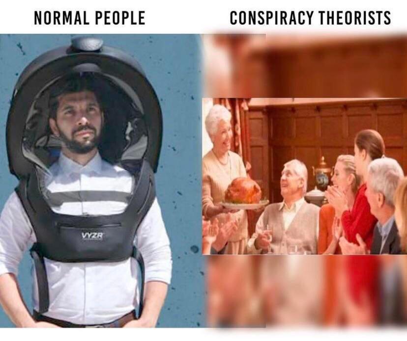 Take off the tin foil hat! Wai.....wait a minute now! | Scrolller