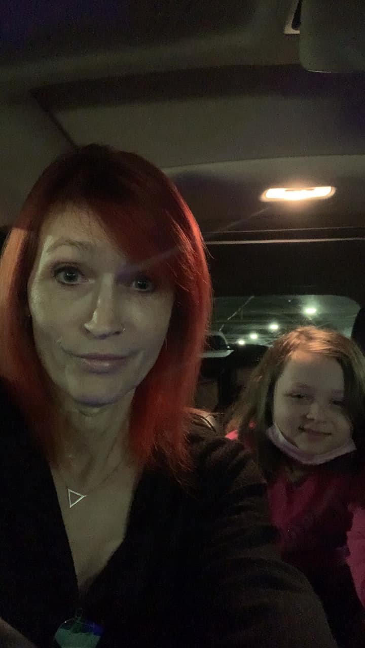 Taking kiddo to visit her momma... | Scrolller