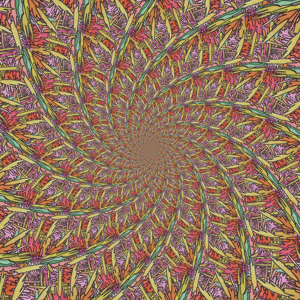 Taking my paintings to new depths with digital rotational symmetry | Scrolller