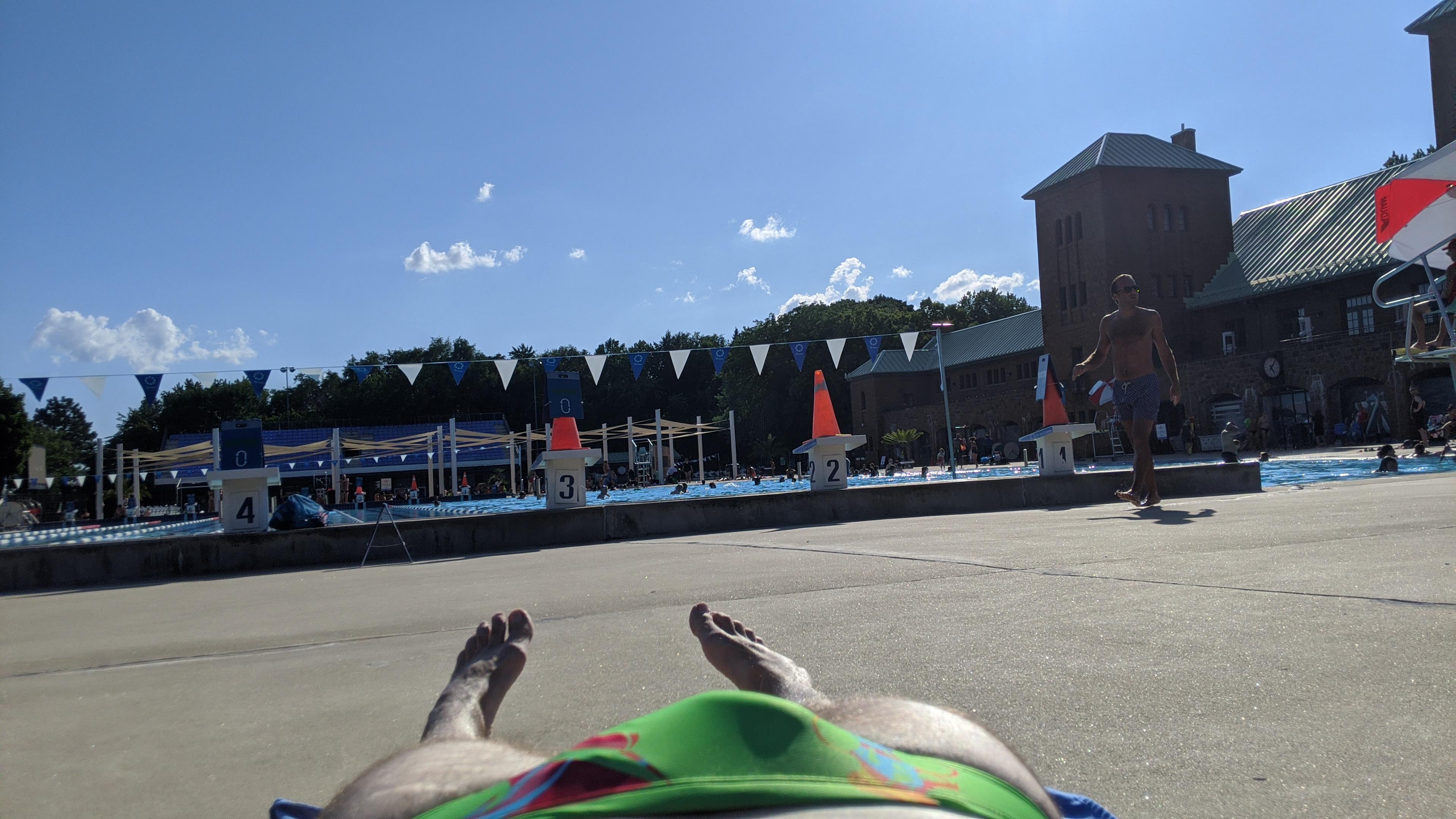 Tanning session post workout 🏊🏼‍♂️🌞 | Scrolller