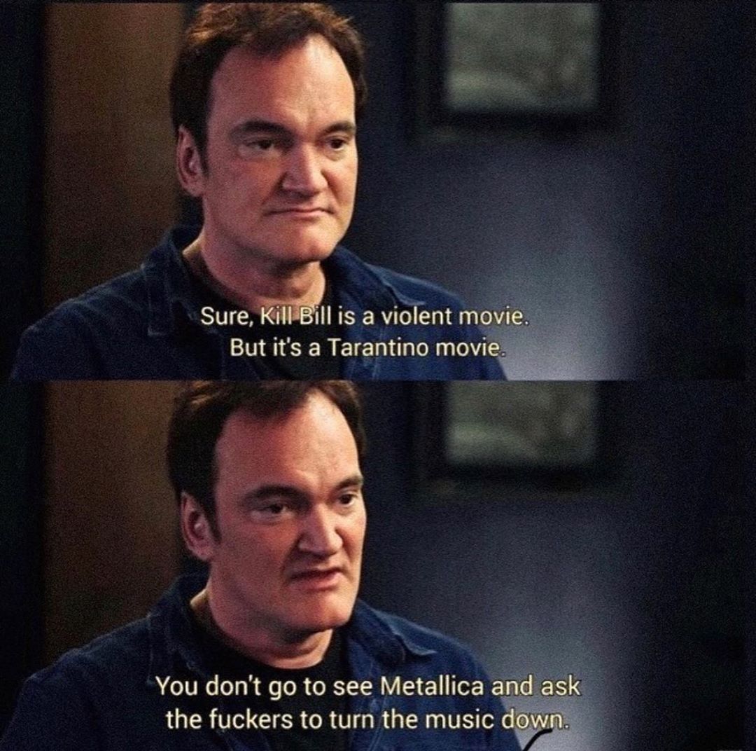 Tarantino in a nutshell | Scrolller