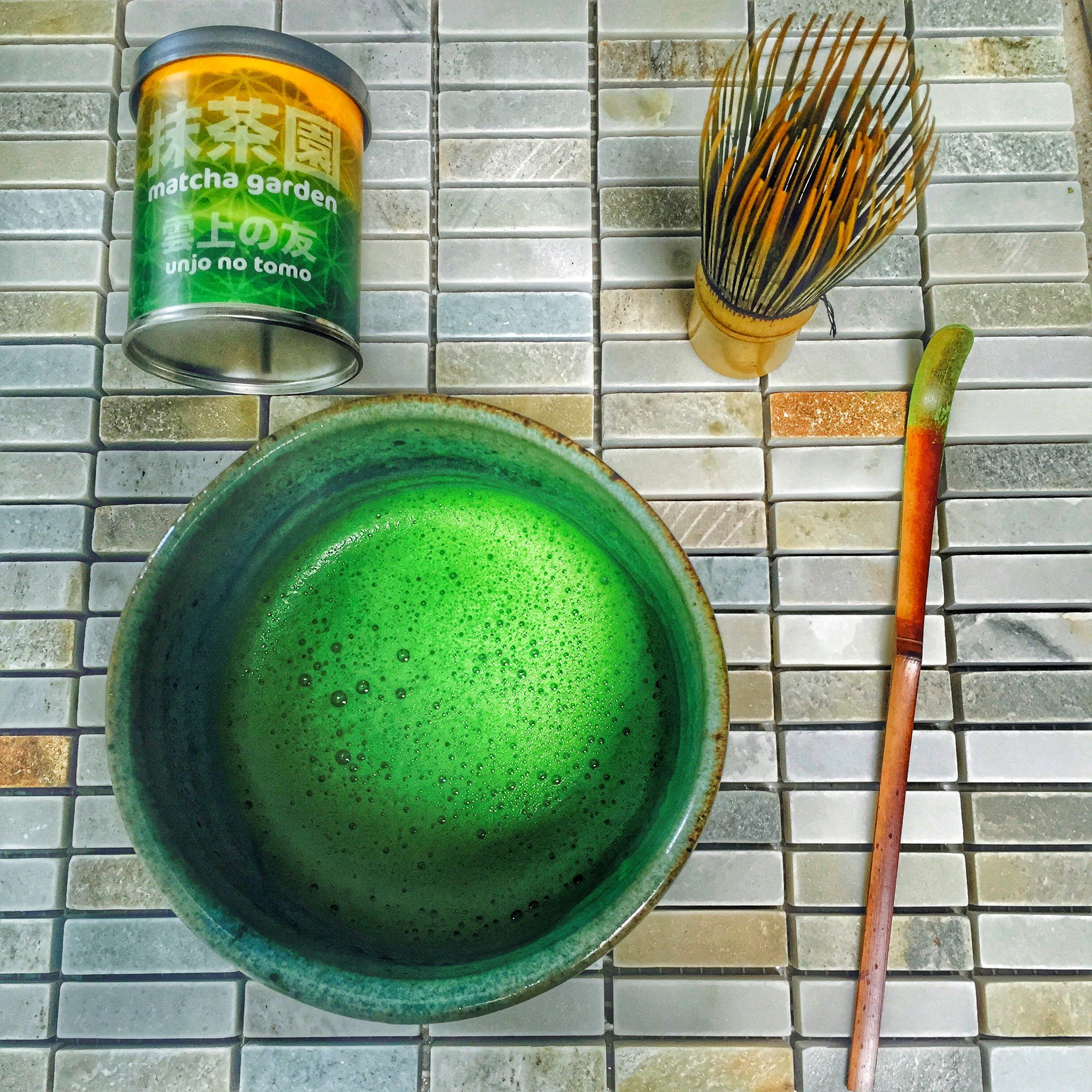 Tasting the first of the 2016 Matcha harvest [2448x2448][OC] | Scrolller