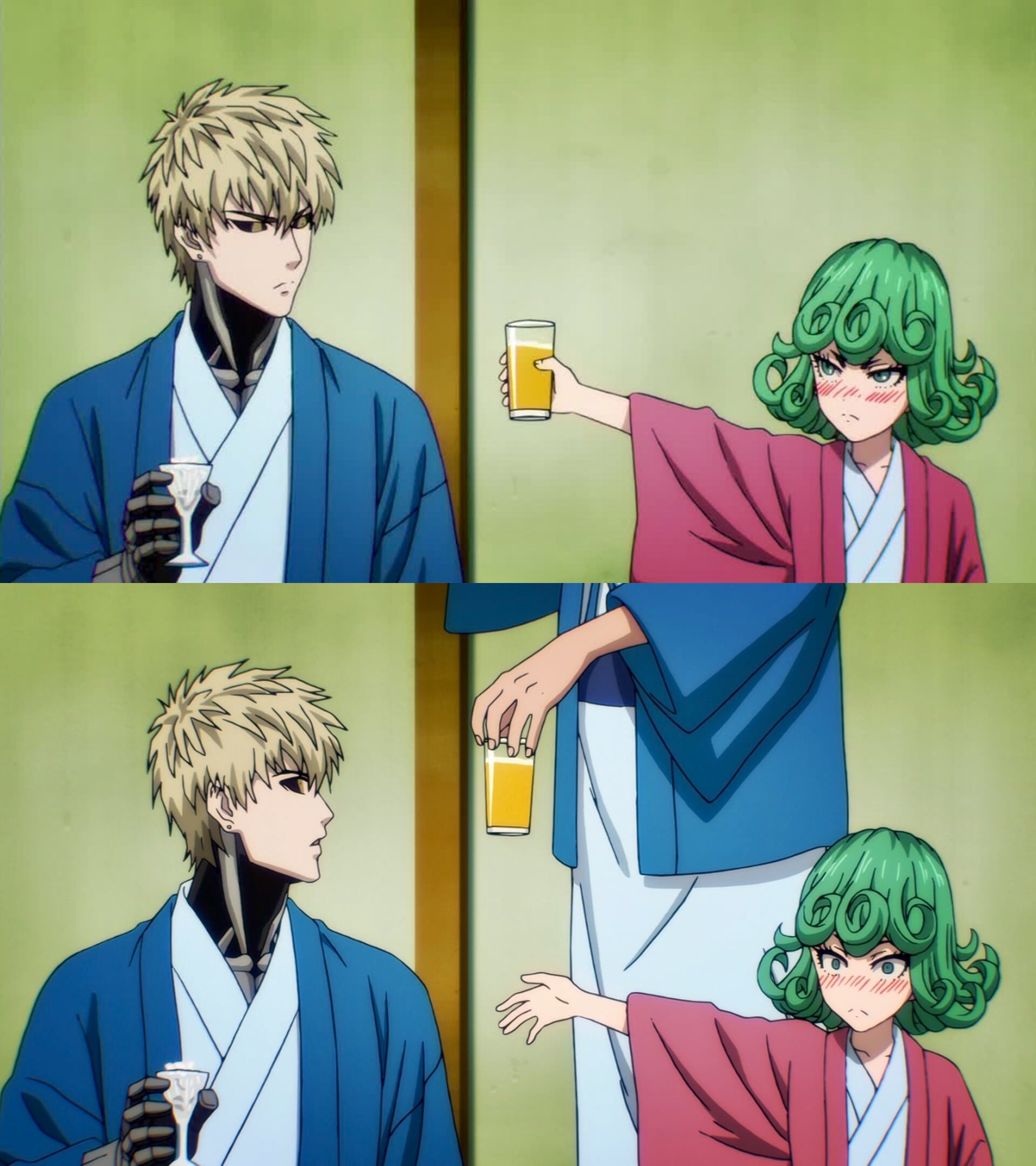 Tatsu drinking | Scrolller