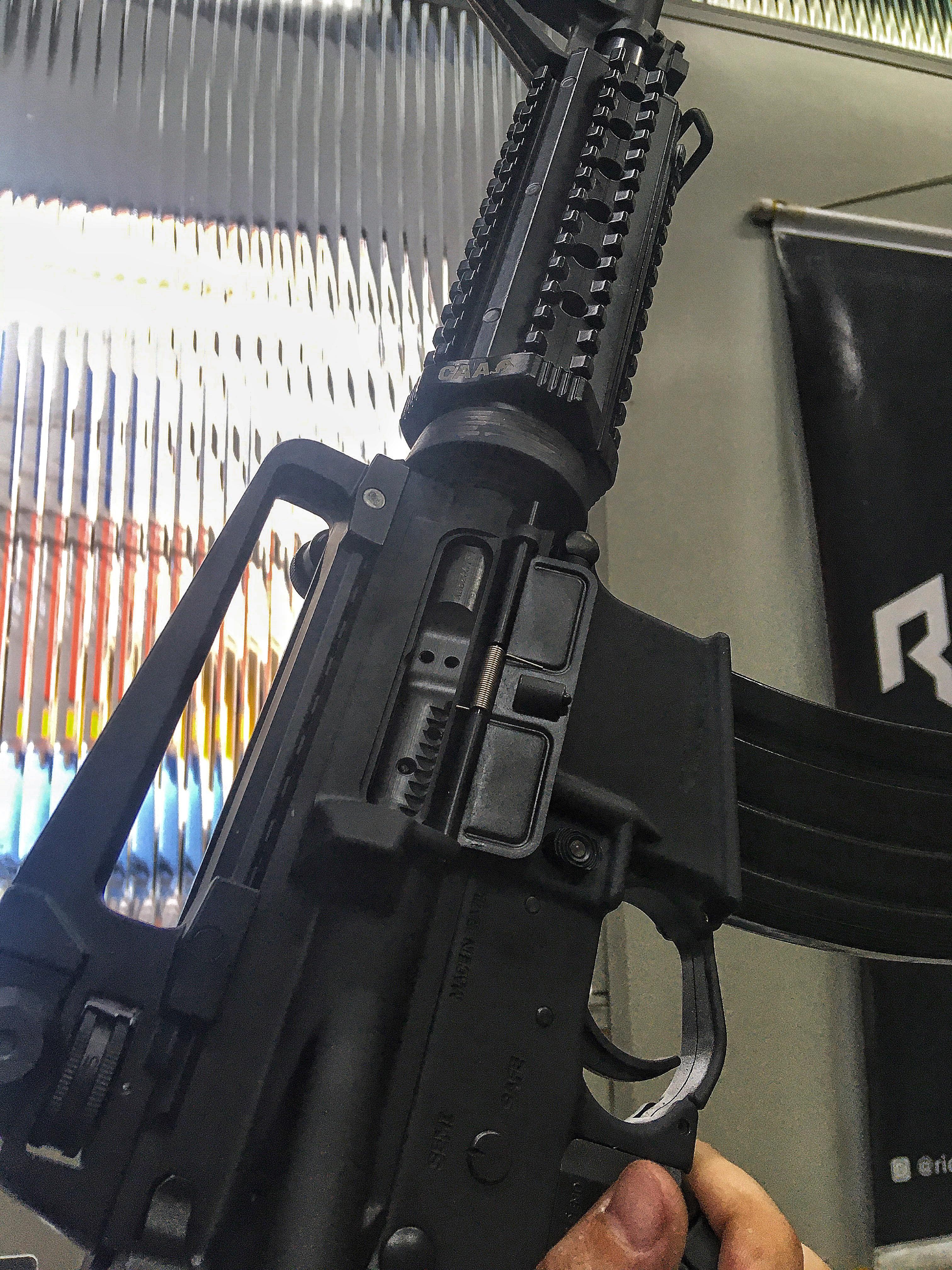 Taurus T4.02 with CAA Handguard. | Scrolller