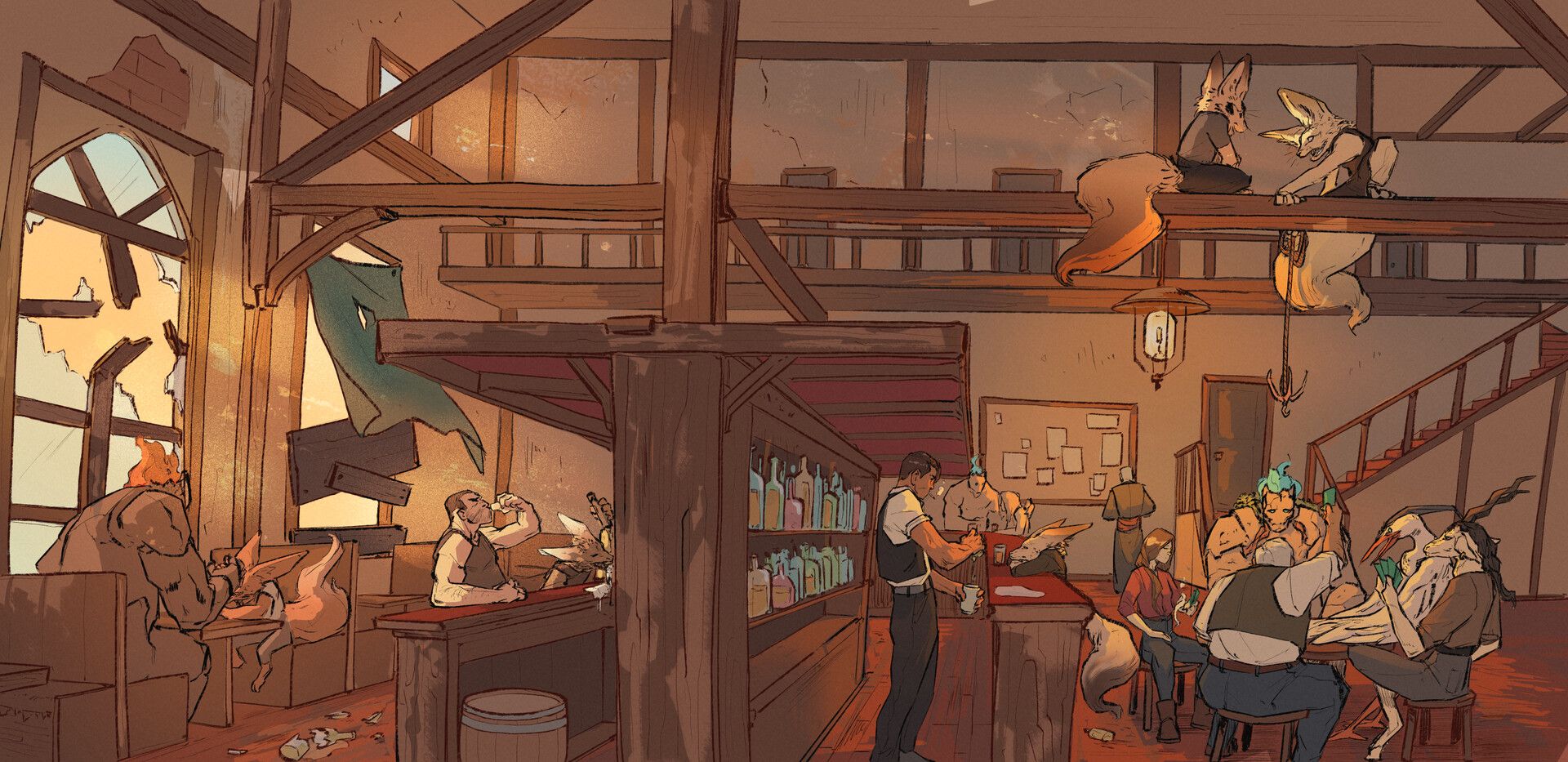 Tavern by Pablo Ilyich | Scrolller