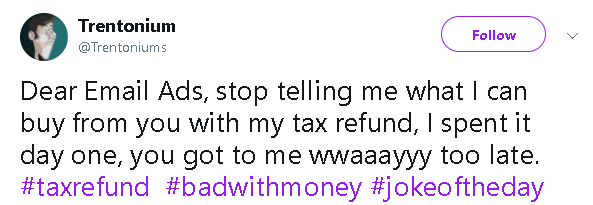 TAX REFUND | Scrolller