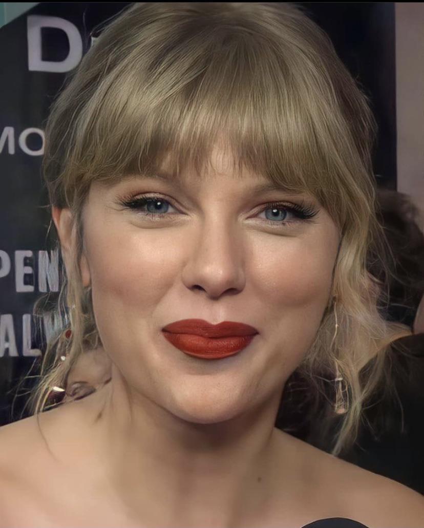 Taylor’s beautiful face would look so good with a hard cock slapped on it. | Scrolller