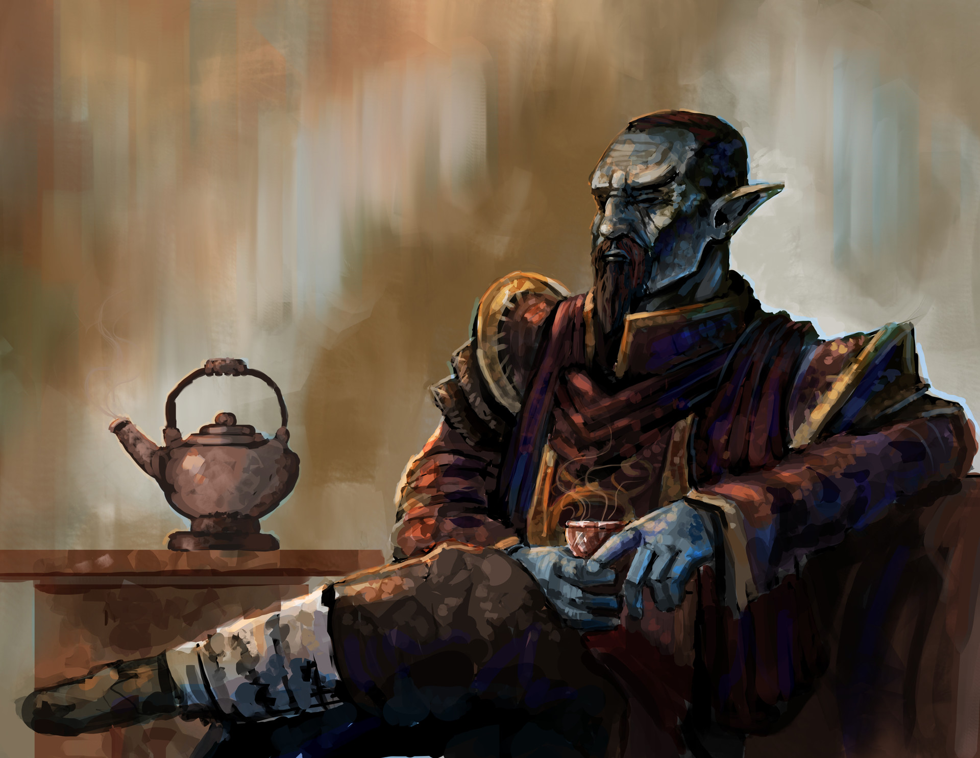 Tea Time by David Simons | Scrolller