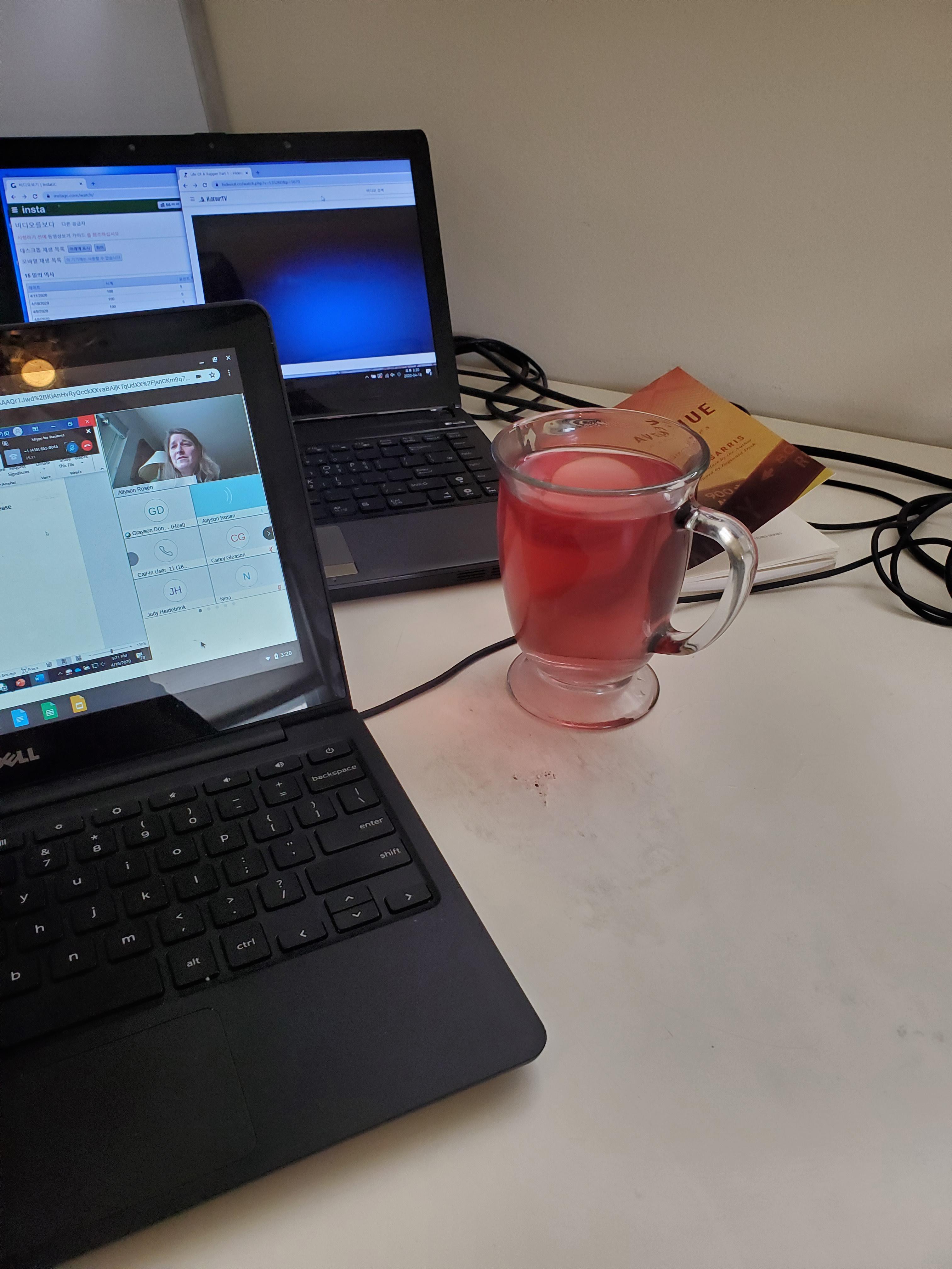 Tea while working. | Scrolller