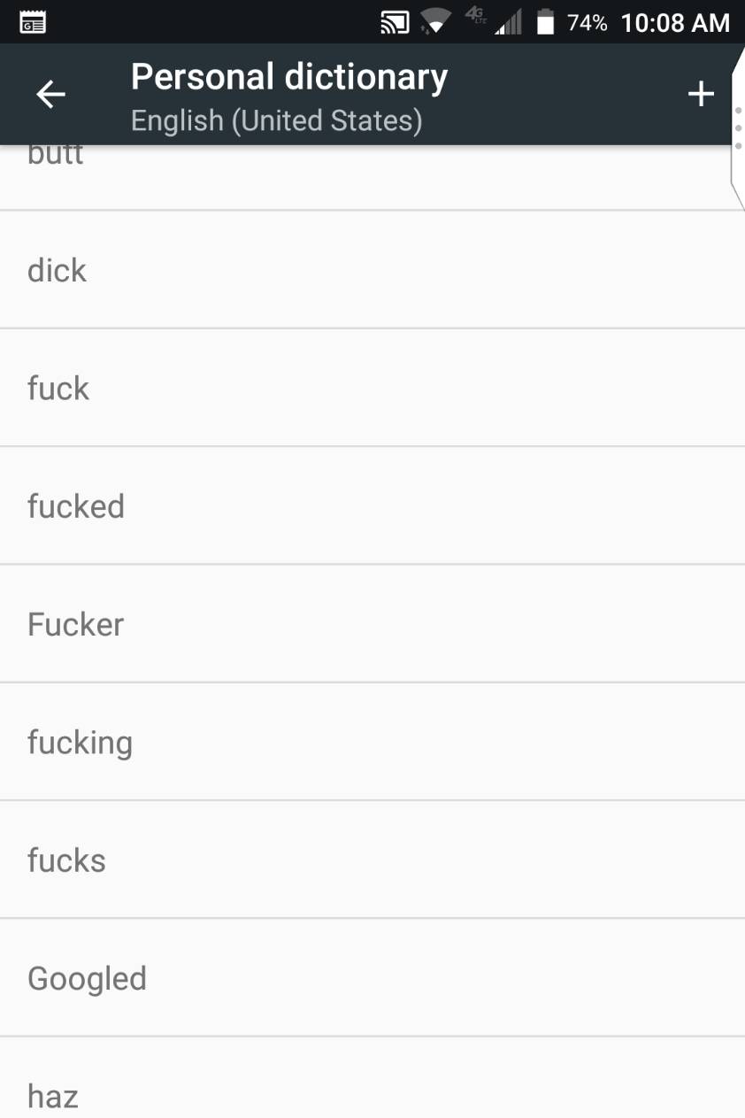 Teaching my keyone the english language | Scrolller