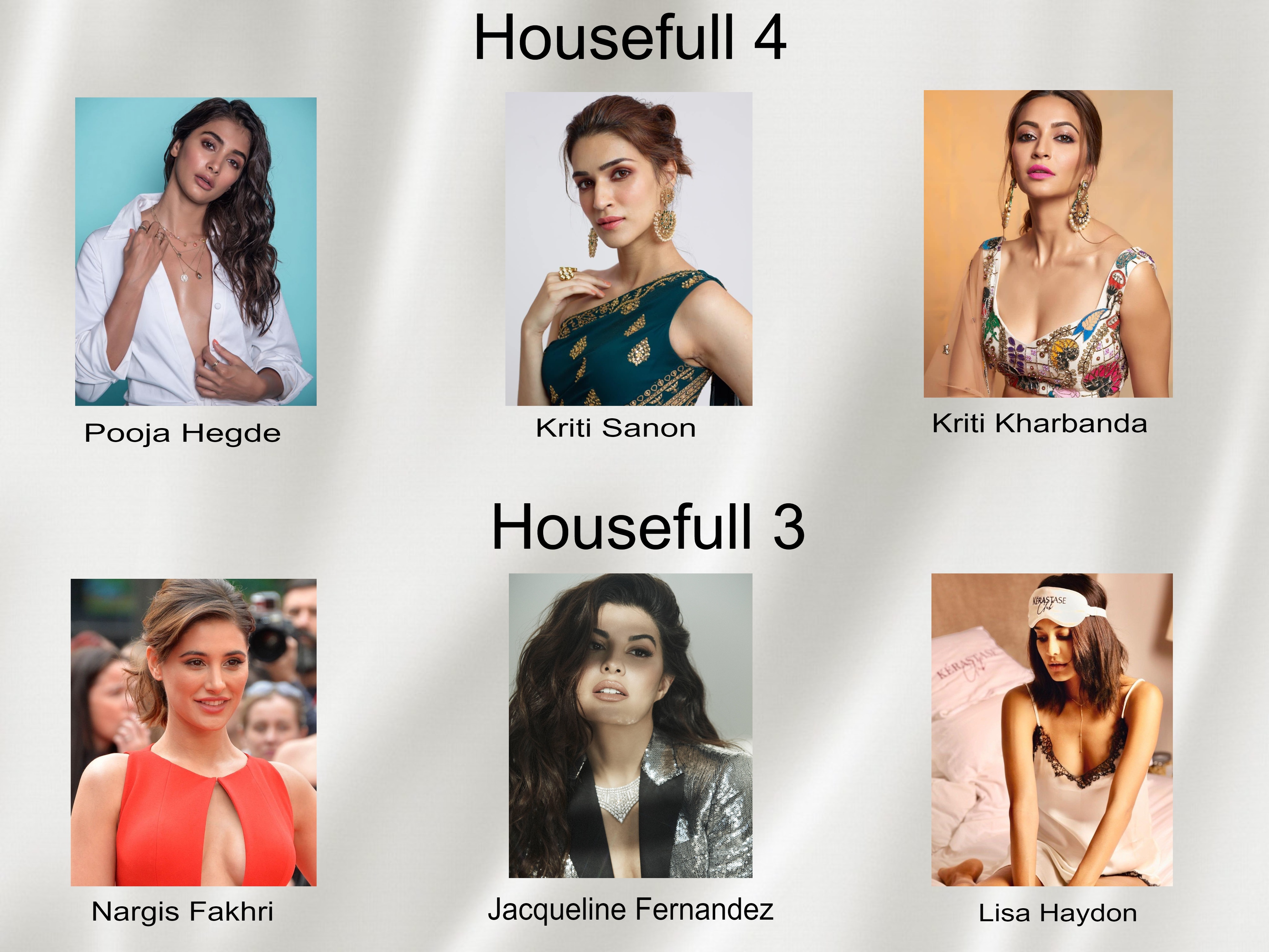 Team Battle : Battle of the Housefull babes | Scrolller