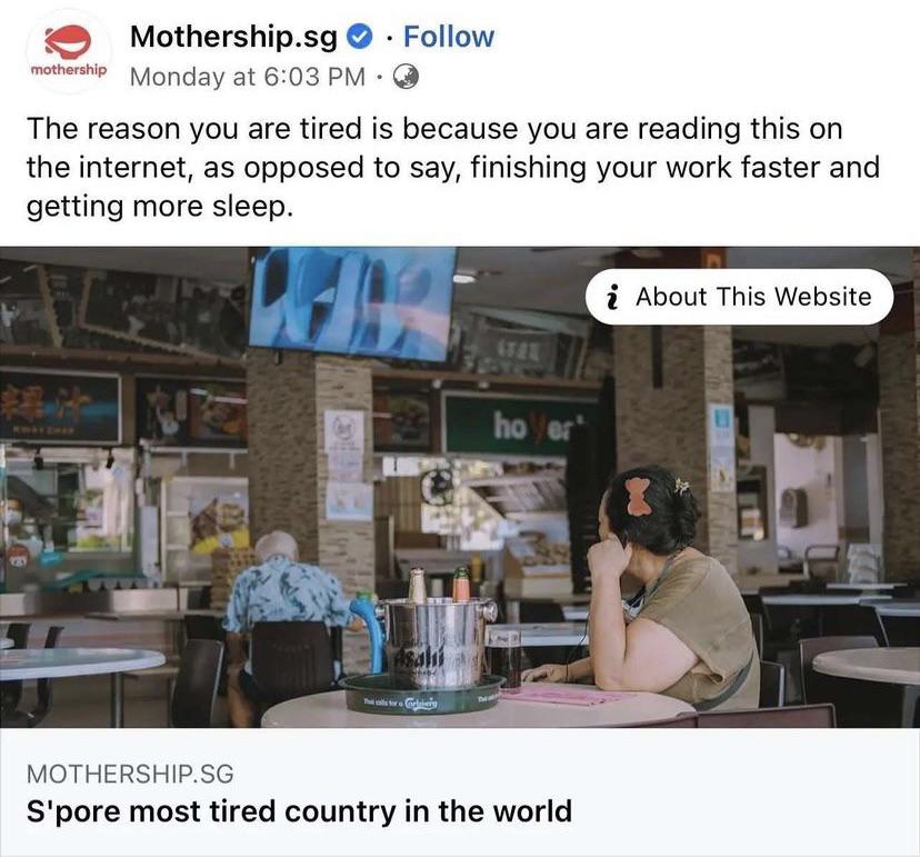 tell a overworked population to sit down and do more work, and anything else is wasting time ...