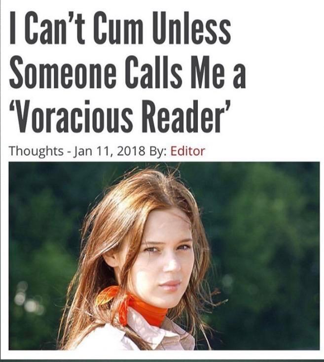 Tell me I devour books | Scrolller