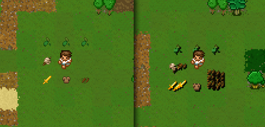 Testing Dynamic Items Stacking Shadows And Rendering At A Proper Pixel Depth Comparison