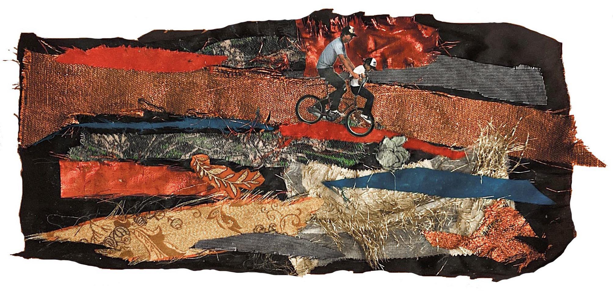 Textile Collage [analog] | Scrolller