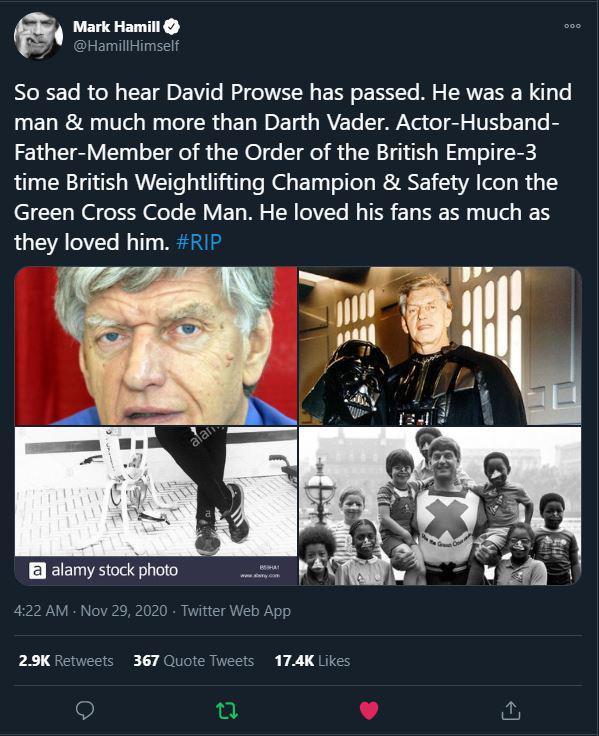 Thank you for your service Lord Vader | Scrolller