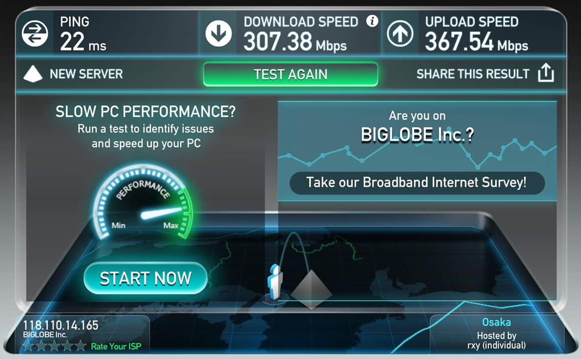 Thank you Japan Fiber | Scrolller