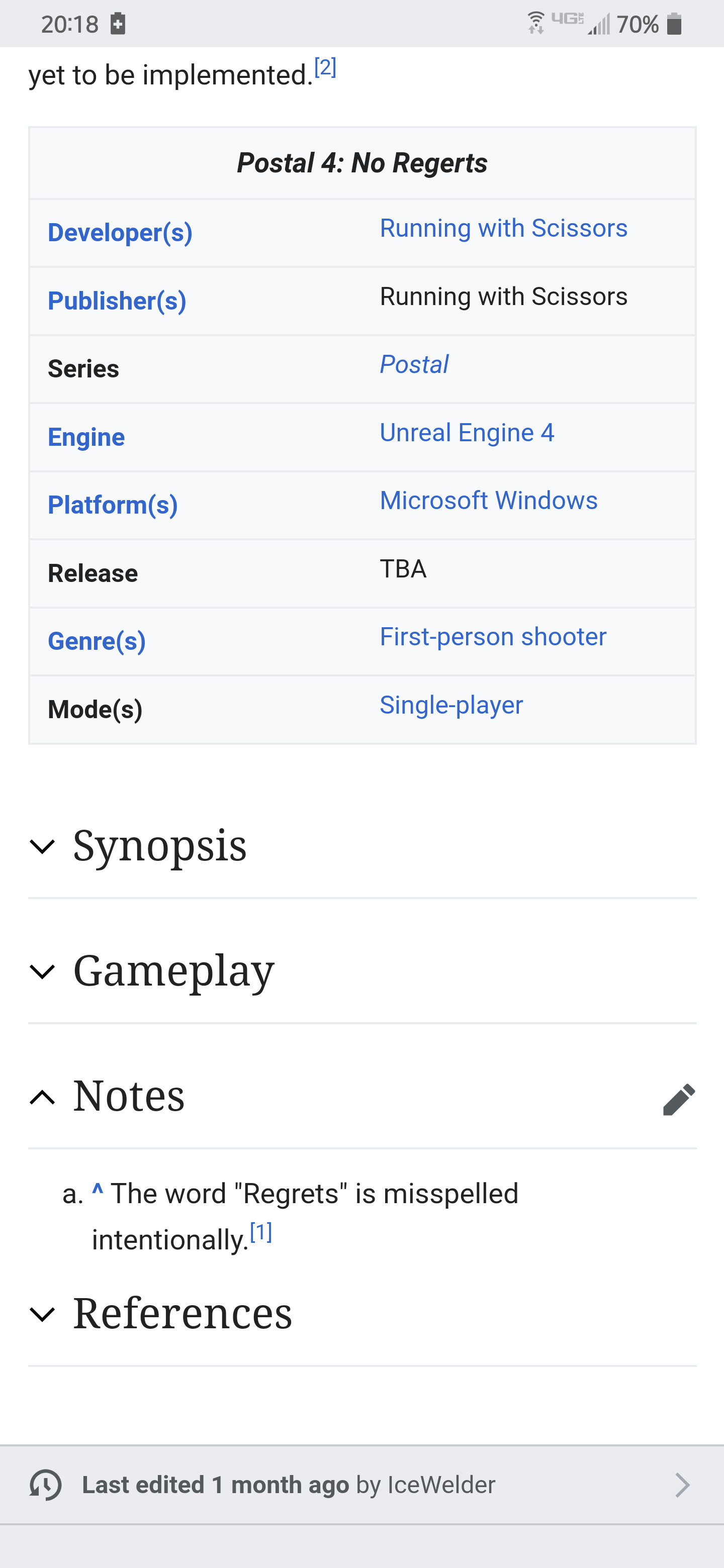 Thank You Postal 4 wiki! | Scrolller
