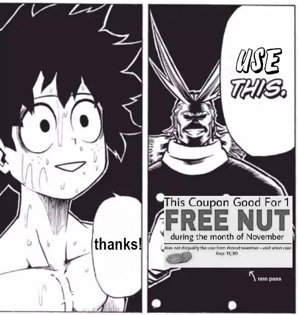 Thanks All Might! | Scrolller