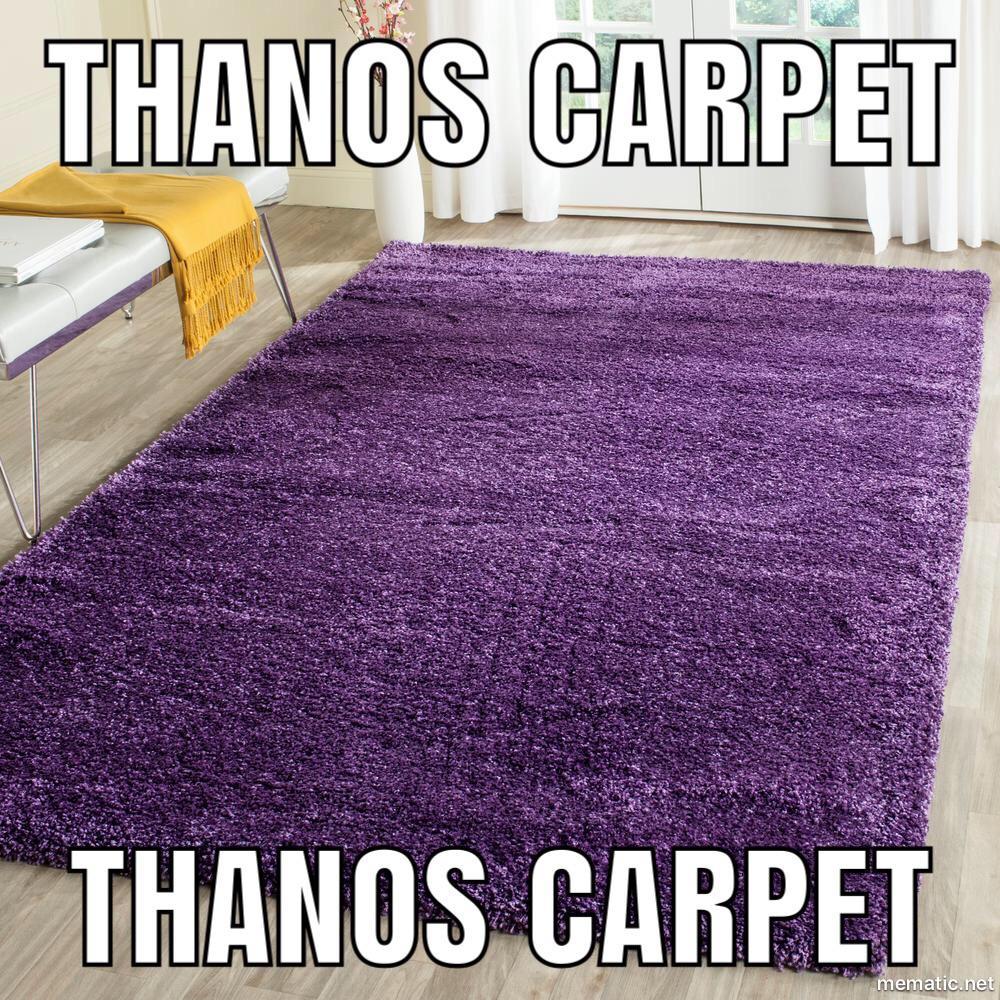 THANOS CARPET | Scrolller