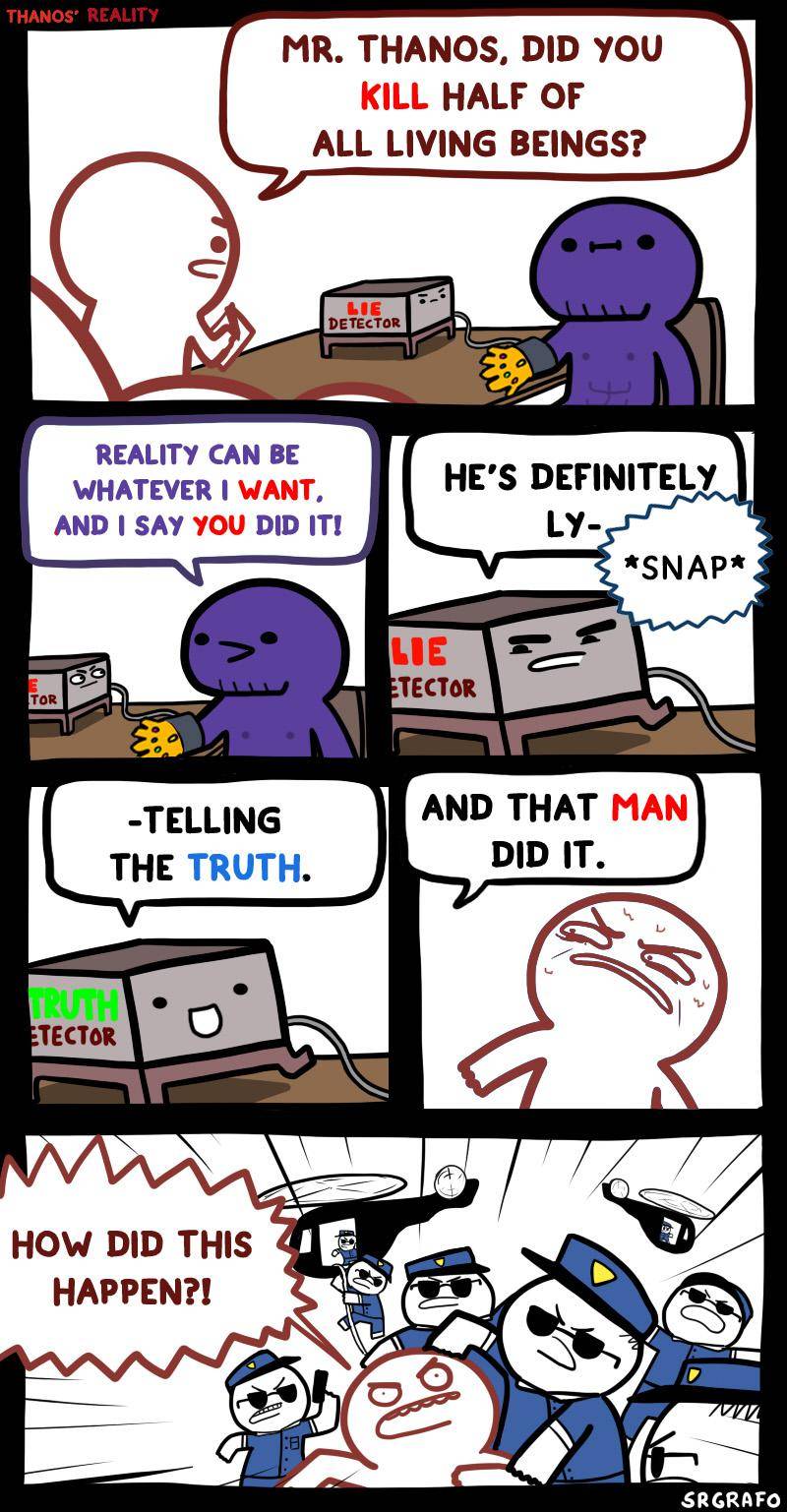 Thanos Reality | Scrolller