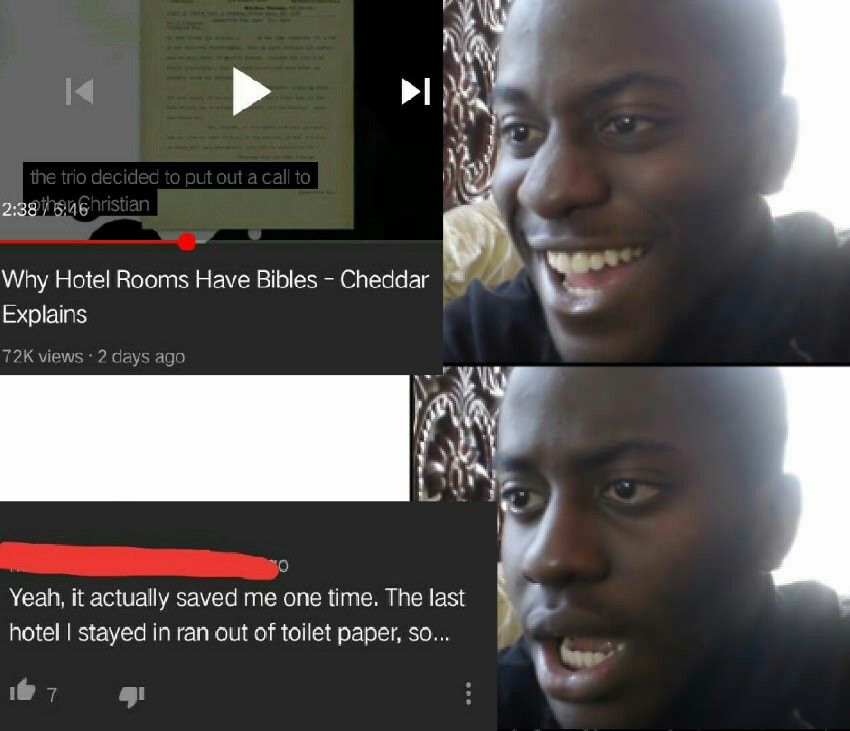 That comment is an offense | Scrolller