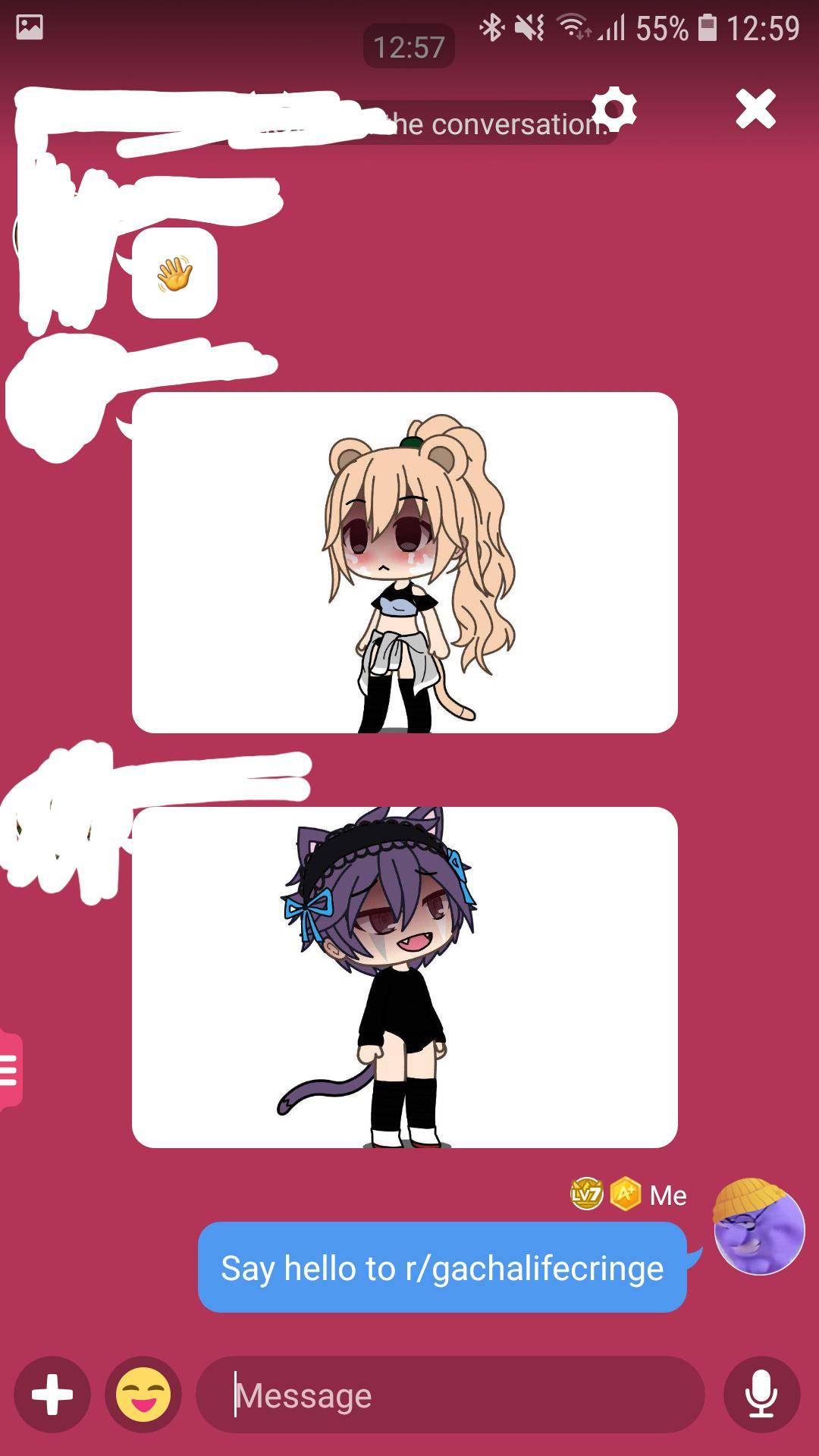 That gacha kid was trying to raid a ANTI heat amino like wtf man | Scrolller