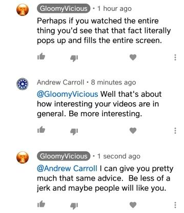 That one might sting a little. | Scrolller