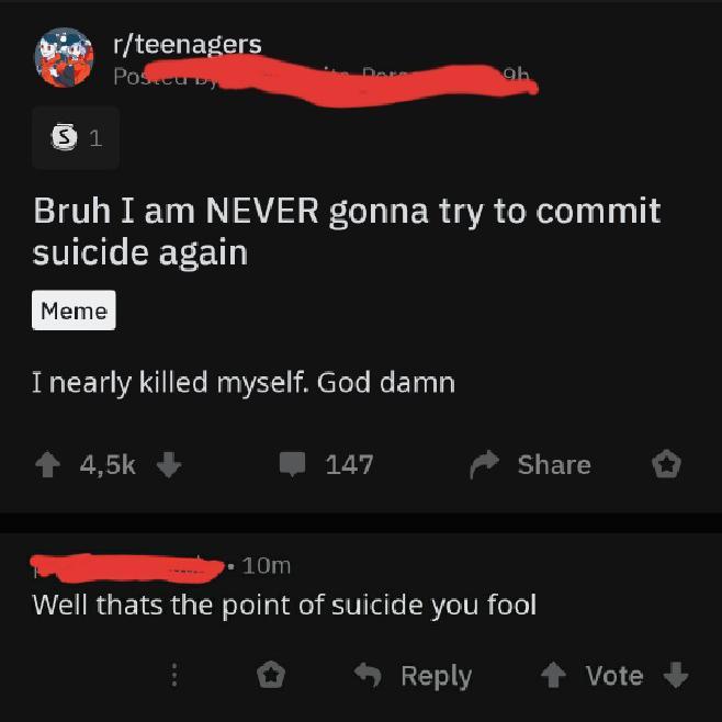 That's the point you fool | Scrolller