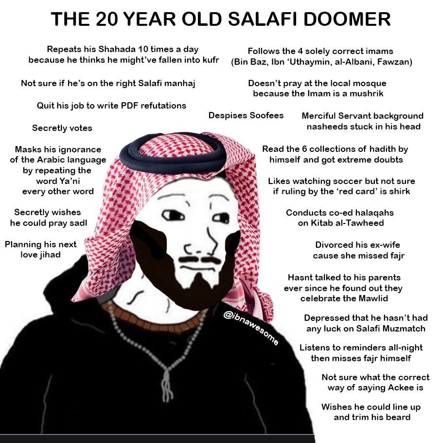 the 20 year old salafi doomer | Scrolller