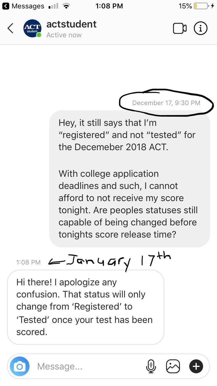 The ACT has the BEST support | Scrolller