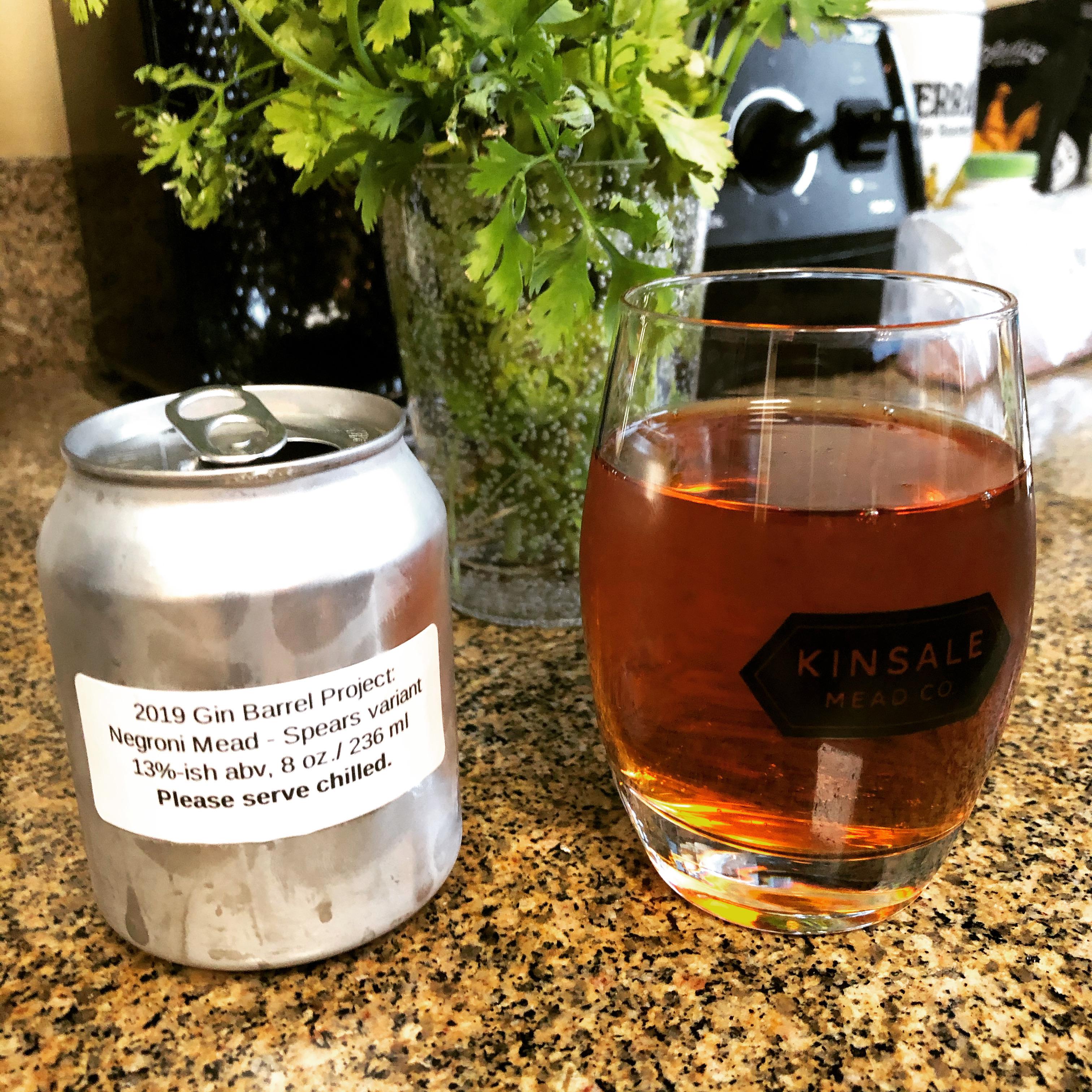 The aforementioned Negroni mead. | Scrolller