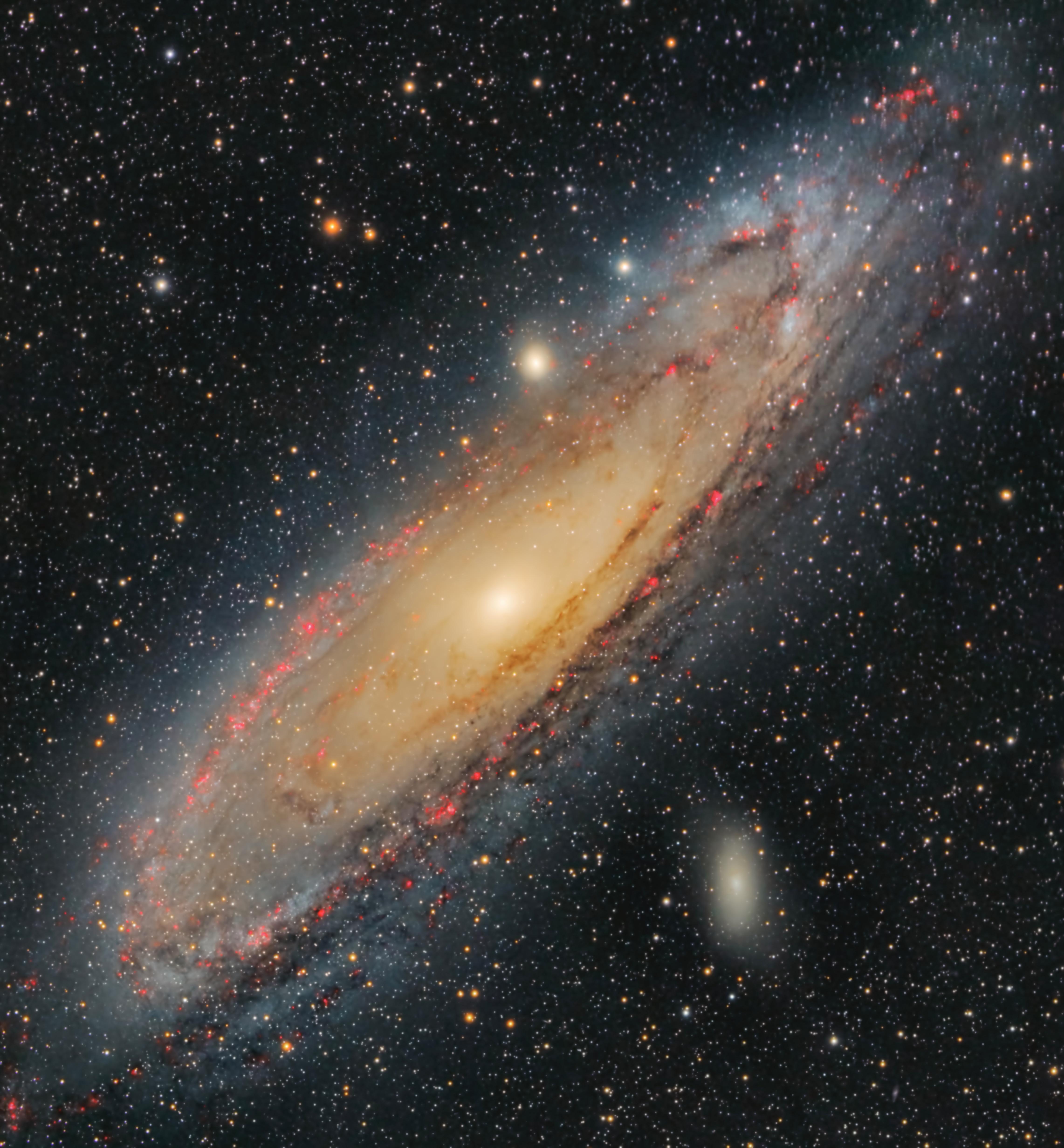 The Andromeda Galaxy [OC] | Scrolller