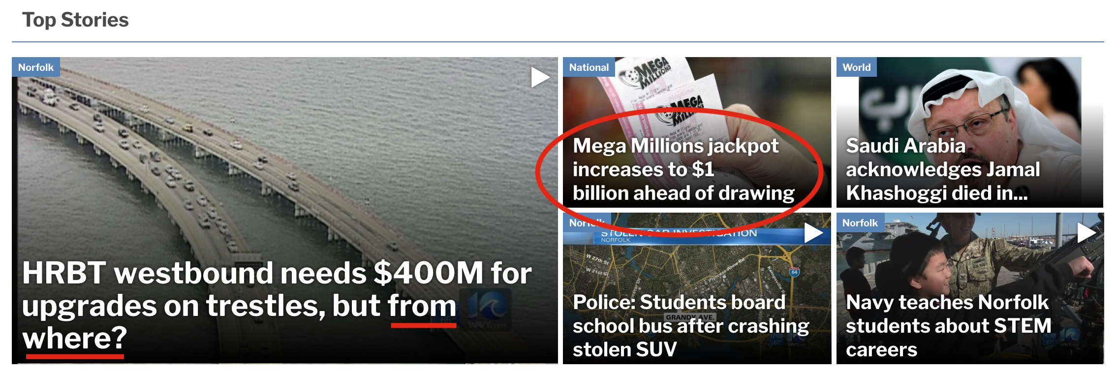 The answer is right in front of you, WAVY. | Scrolller