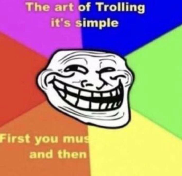 The art of Trolling. | Scrolller