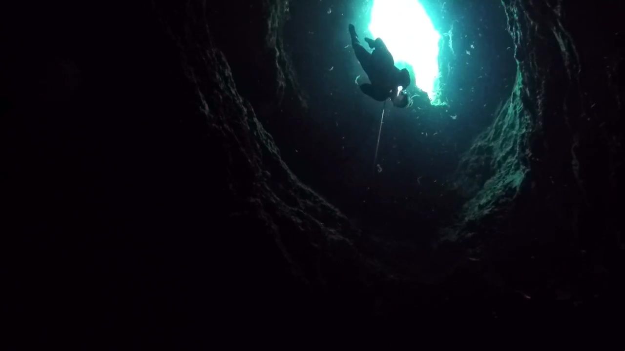 The beautyful cave under the little black hole | Scrolller