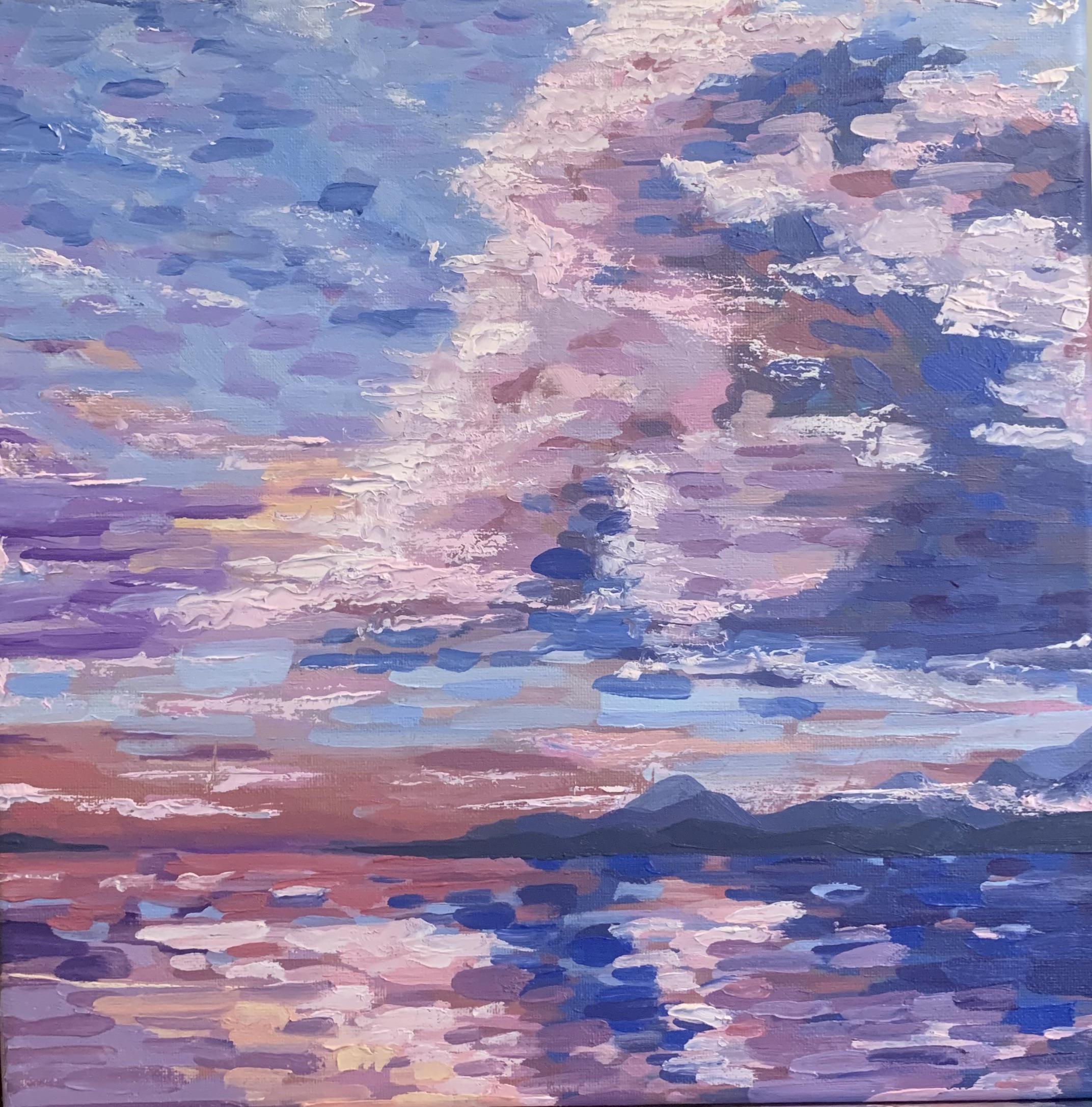 The big cloud. Oil on canvas. New painter. | Scrolller